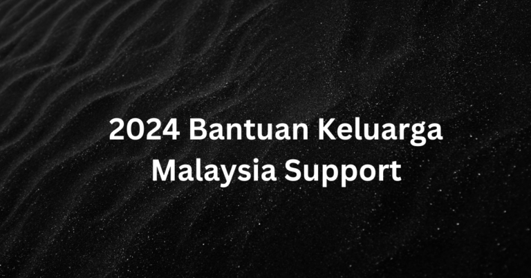 2024 Bantuan Keluarga Malaysia Support: RM300 Payment for Seniors ...